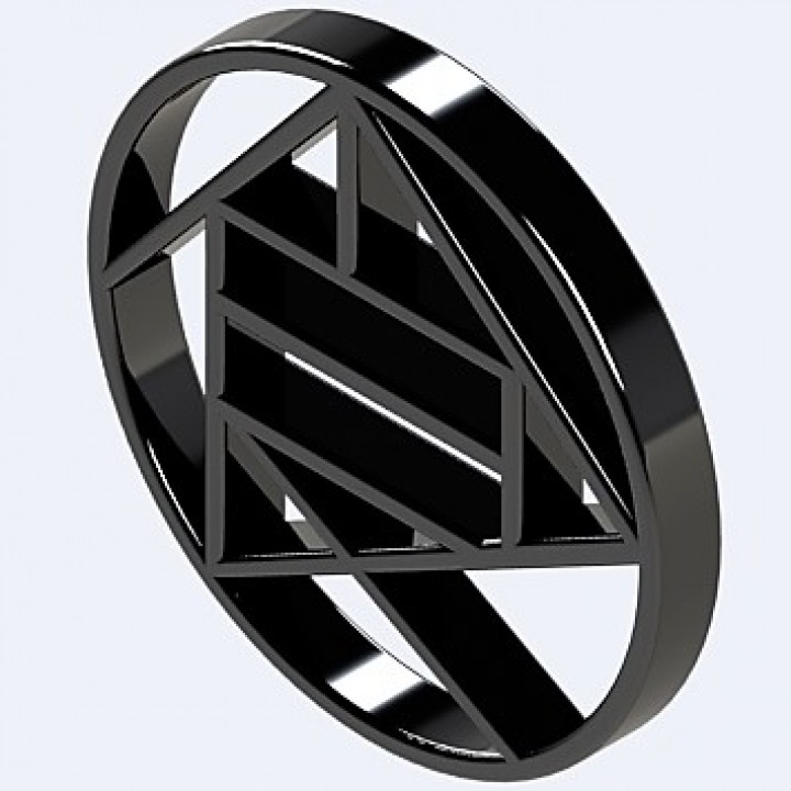 3D Printable The Akimichi clan's symbol for Keychain or Pendant by Juan A.