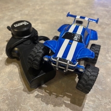 3D Printable Rocket League Octane RC Car 1/32 by Jason Suter