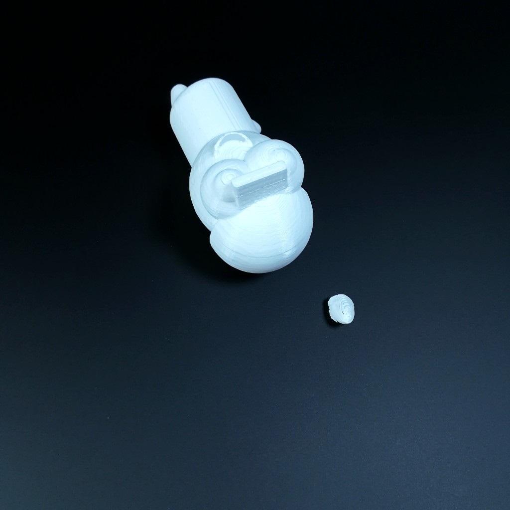 3D Printable Sammy the Monster by Evan B.