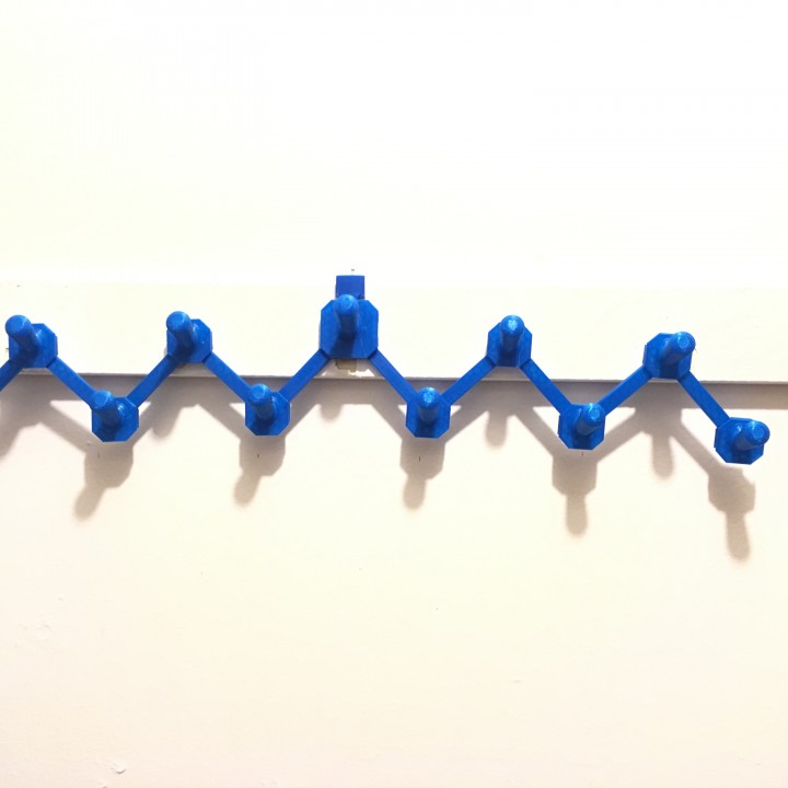 3D Printable Modular Hooks by Tyler Tao