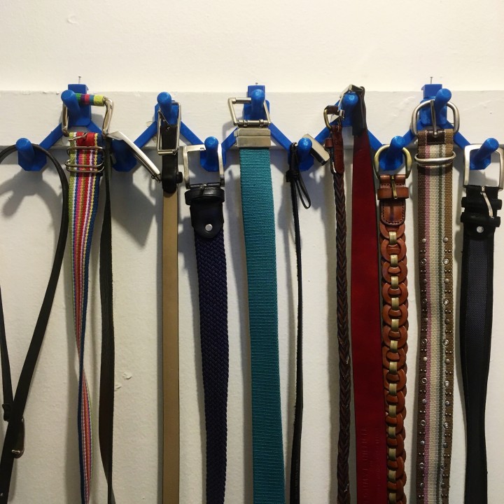 3D Printable Modular Hooks by Tyler Tao