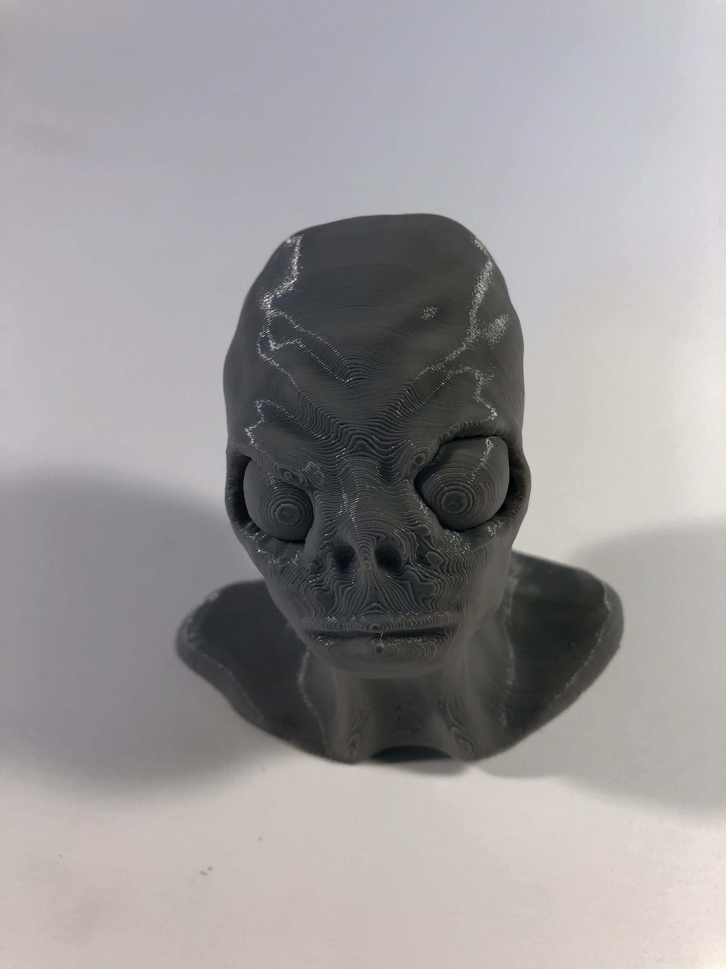 3D Printable Aaron the Alien by Parker