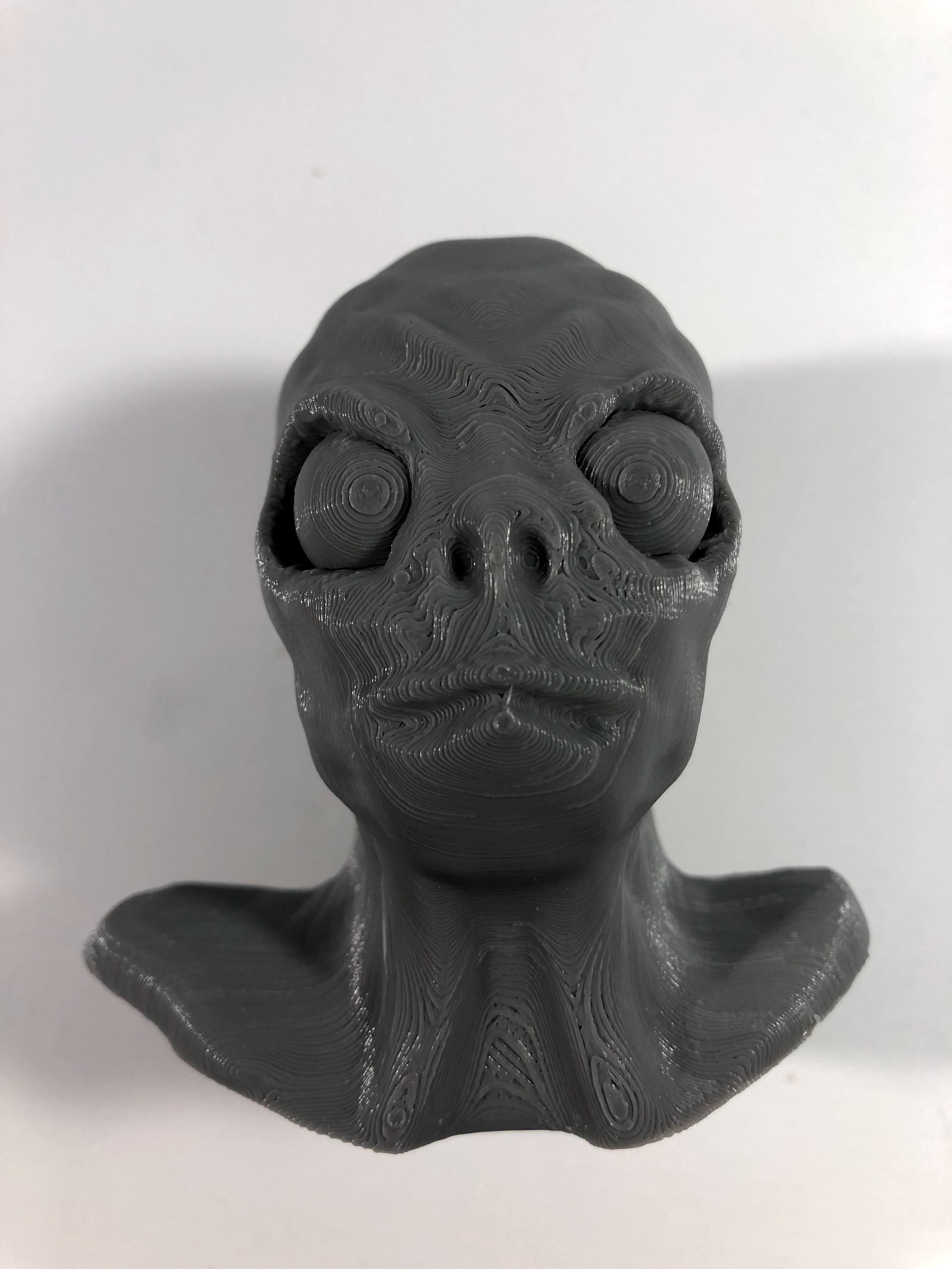3D Printable Aaron the Alien by Parker