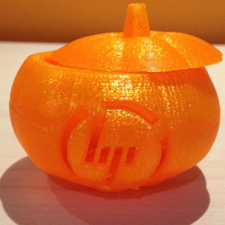 3D Printable Customizable Jack O'Lantern (Tea Candle) by Bob Blanco