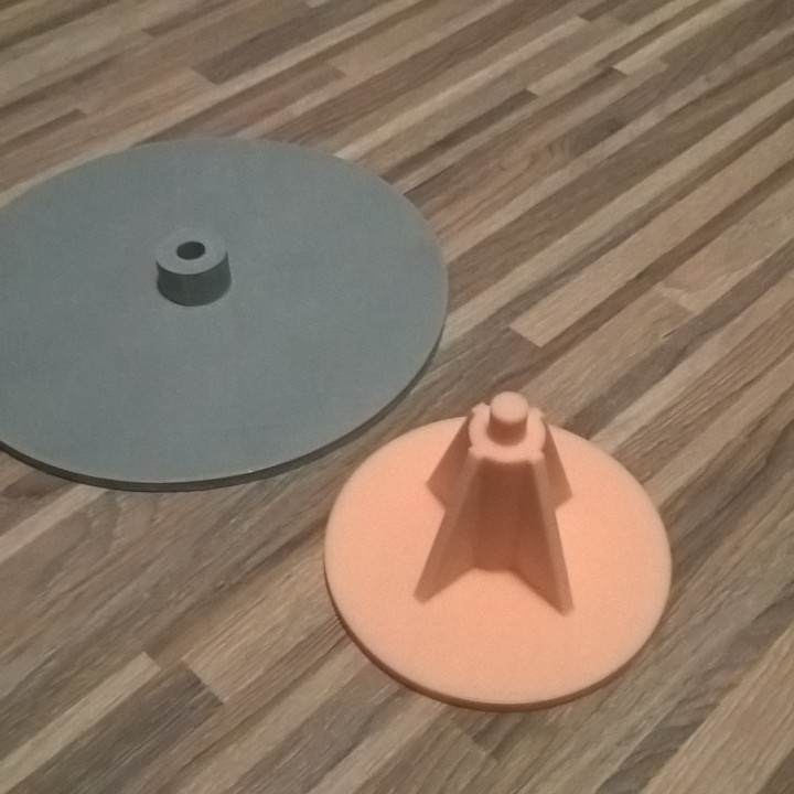 3D Printable Rotary table for painting by Peter Cserba