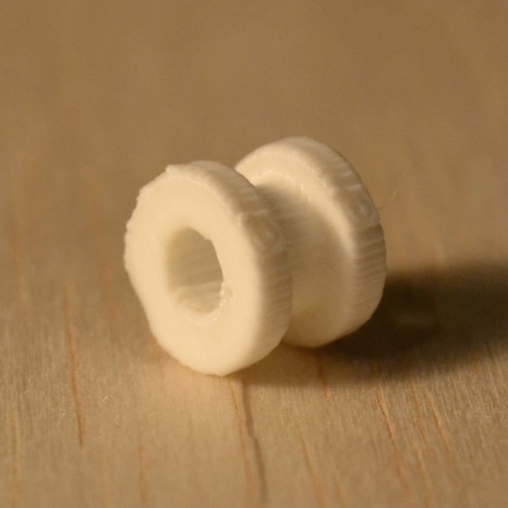 3D Printable 1010 Rocket Rail Button by Colby Jones