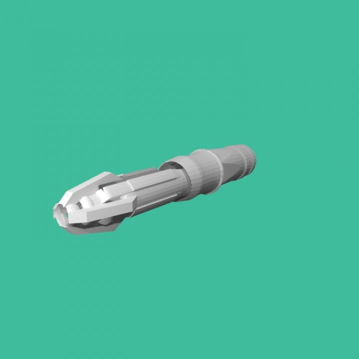3D Printable doctor who sonic by Aidan barnes shane