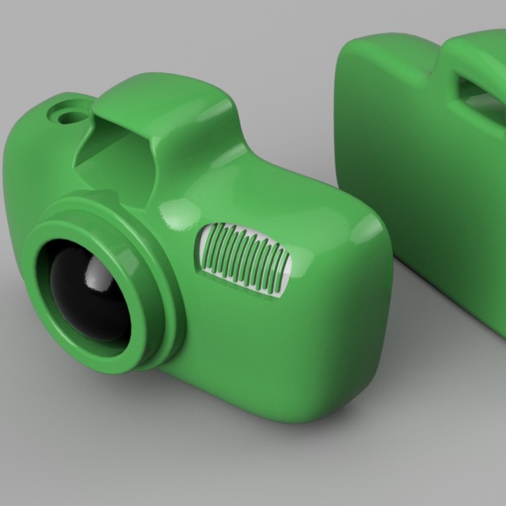 3D Printable Baby / Toon camera by Marko Makaj