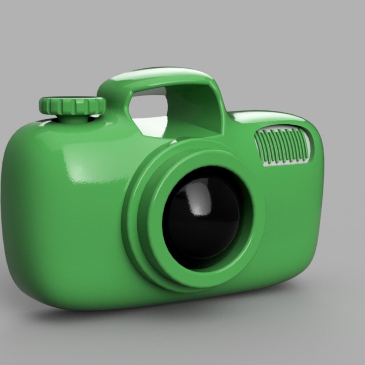 3D Printable Baby / Toon camera by Marko Makaj