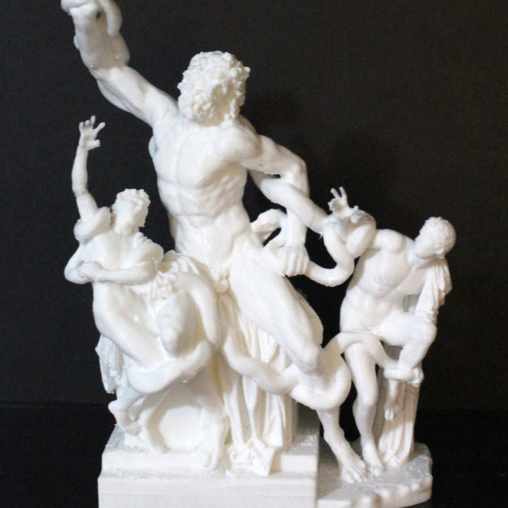 3D Print of Laocoön and His Sons by MatBroomfield