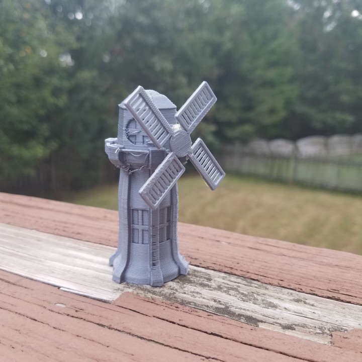 3D Printable D&D Windmill by T-E-C