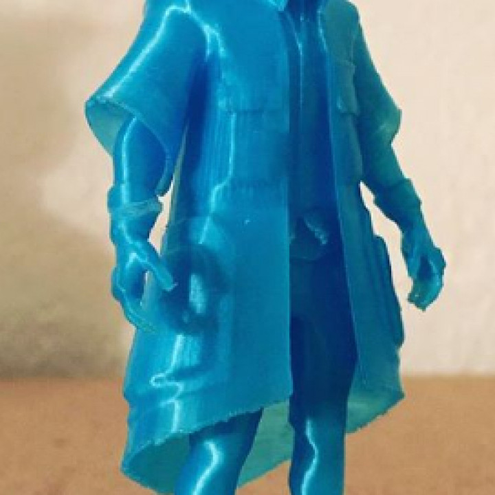 3D Print of kitsune drift mask 2018 Fortnite by TroySlatton3D