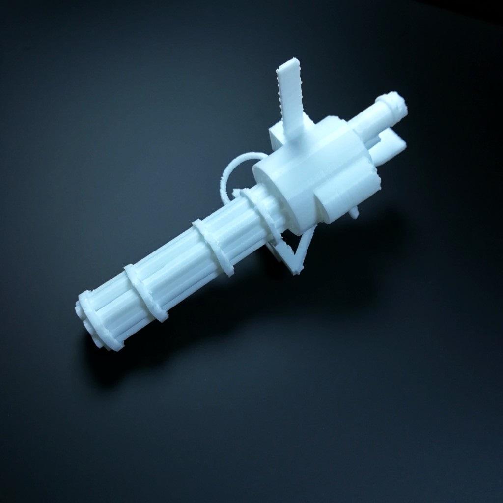 3D Printable Minigun by e