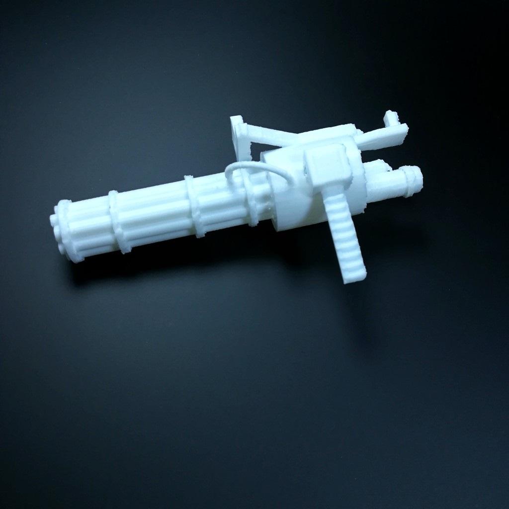 3D Printable Minigun by e