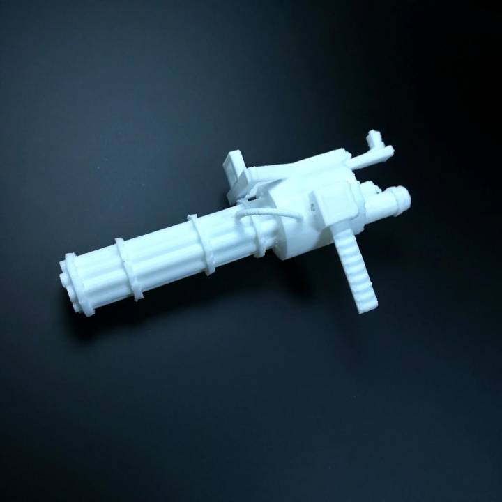 3D Printable Minigun by e