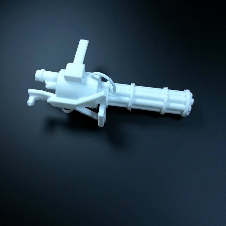 3D Printable Minigun by e