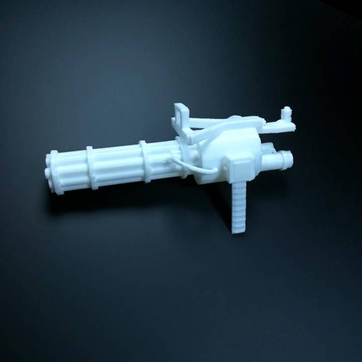 3D Printable Minigun by e