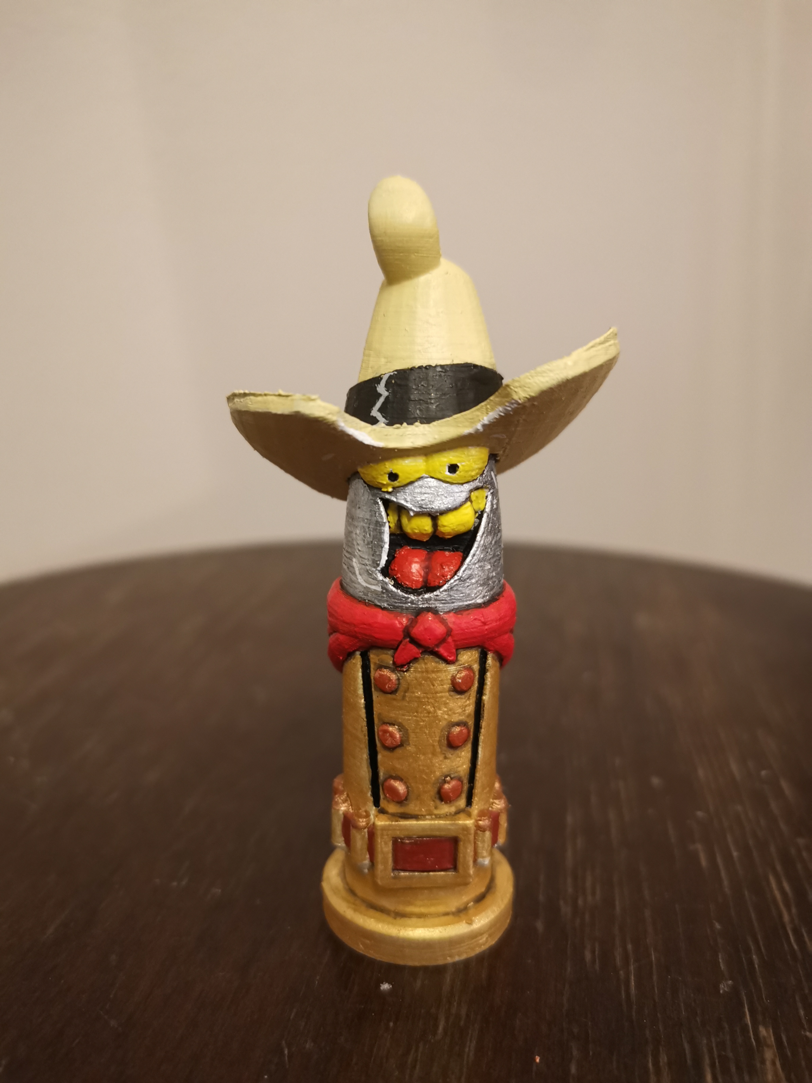 3D Printable Toon Bullet - Walter Brenean by Dr. T