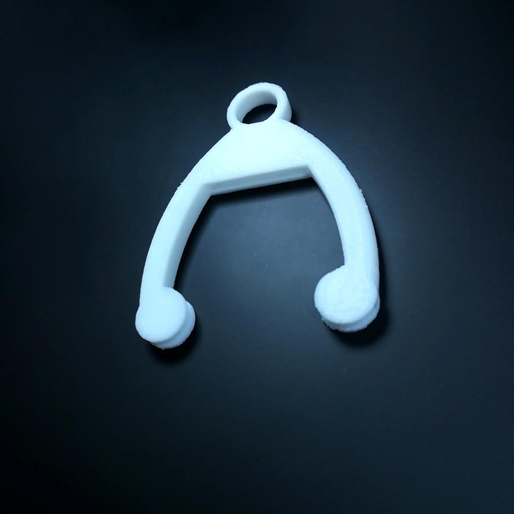 3D Printable Guitar pick holder by Marek Macko