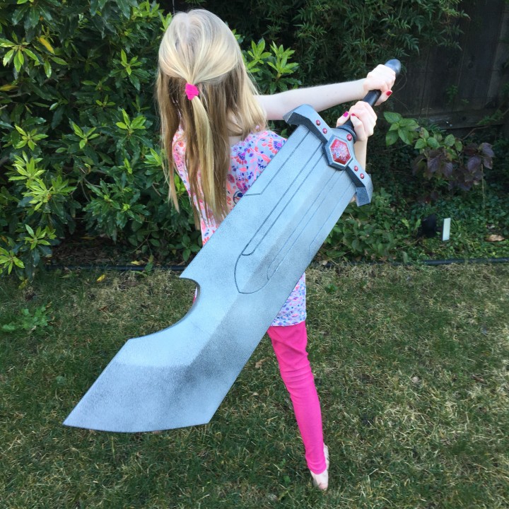 3D Printable Trollhunters Sword of Daylight by Ryan Hopkins