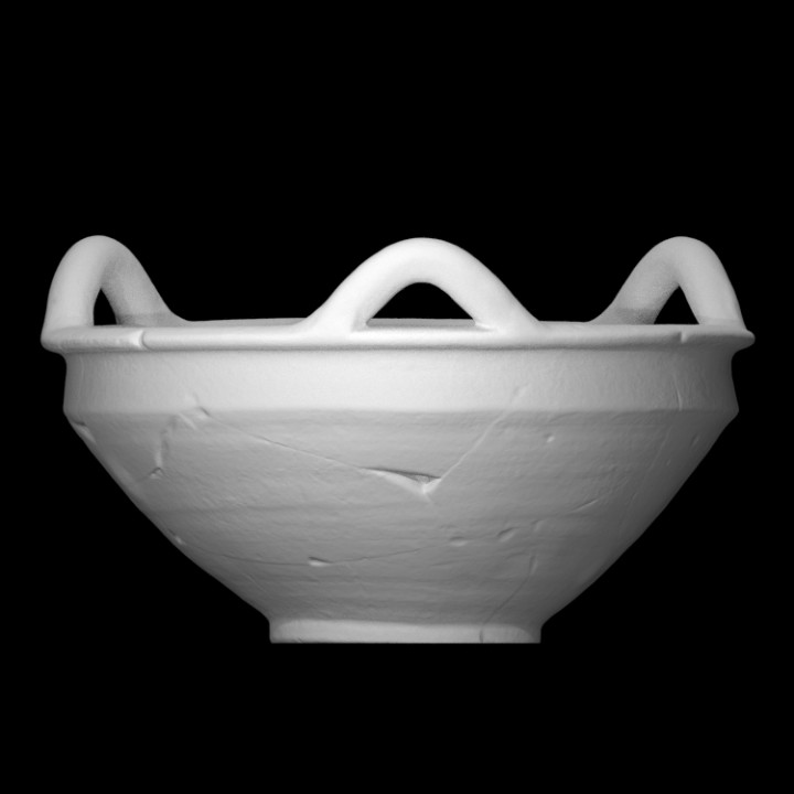 3D Printable Scodella Grande Triansata by Scan The World