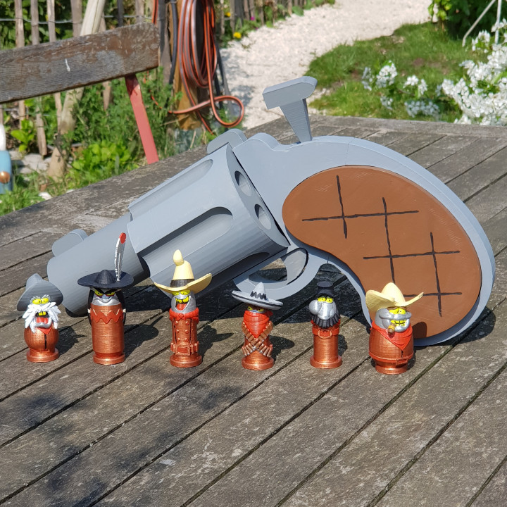 3D Print of Toon Gun by Sushi1999