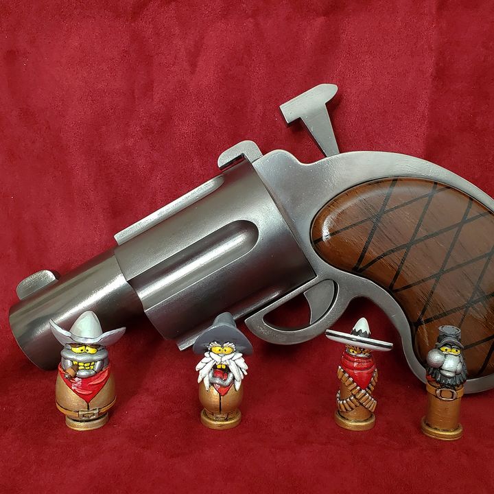 3D Print of Toon Gun 通过 vaughnhansen