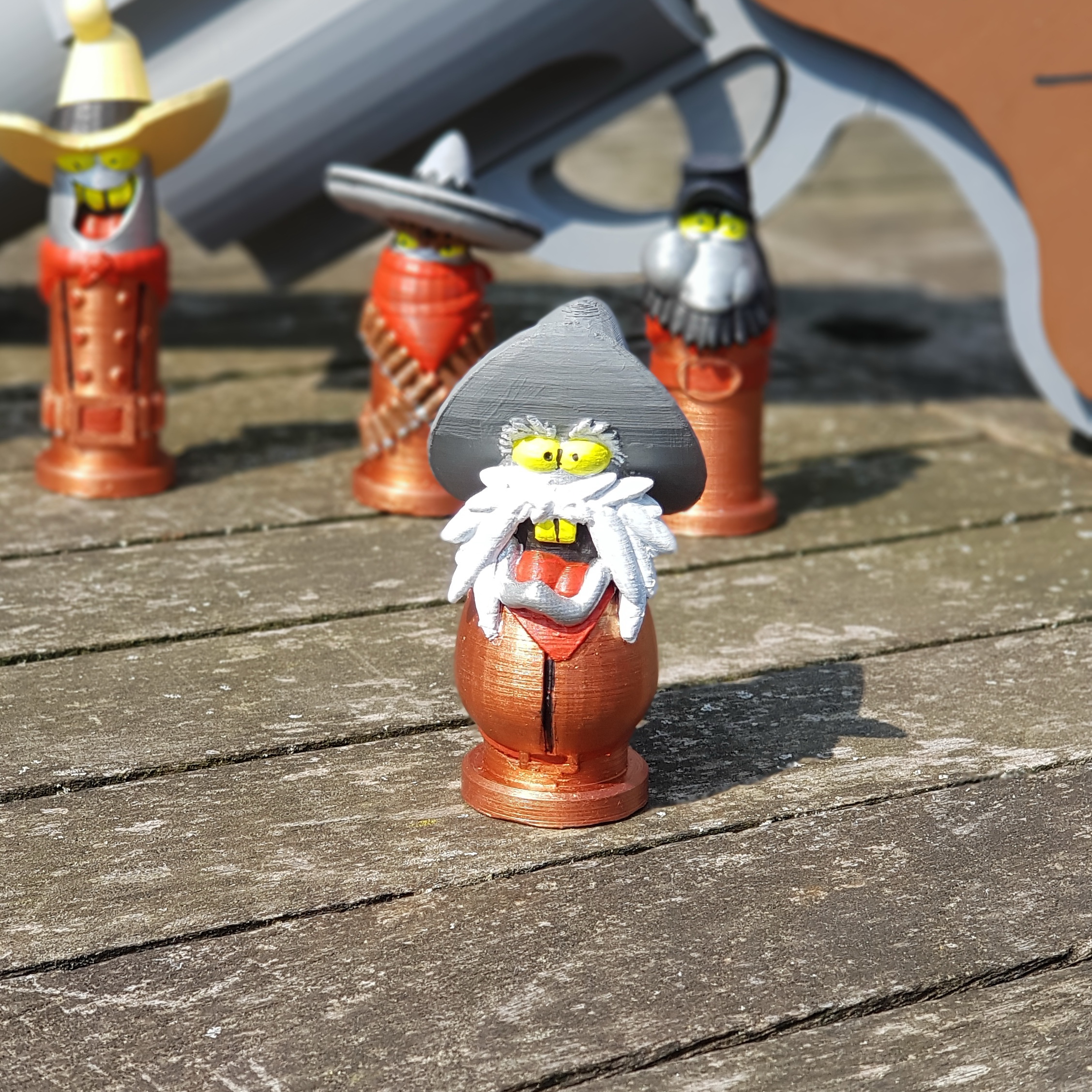 3D Printable Toon Bullet - Andy Devine by Dr. T