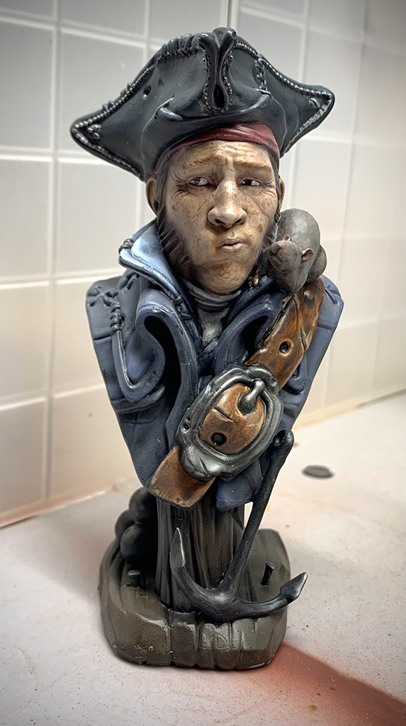 3D Printable A Pirate and His Rat by Eastman