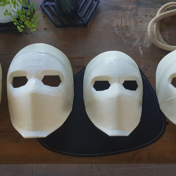 3D Printable Fortnite High Stakes Wild Card Mask by Jason McLachlan