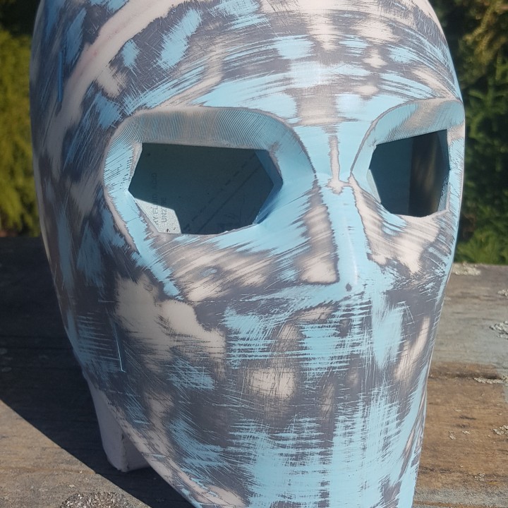 3D Printable Fortnite High Stakes Wild Card Mask by Jason McLachlan