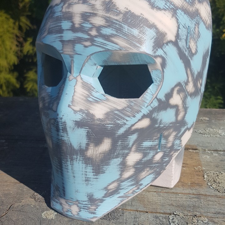 3D Printable Fortnite High Stakes Wild Card Mask by Jason McLachlan