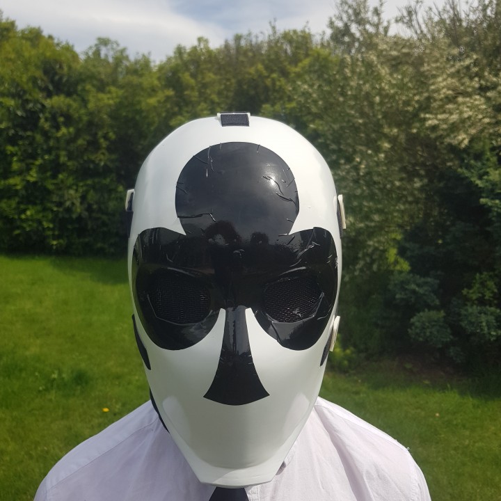 3D Printable Fortnite High Stakes Wild Card Mask by Jason McLachlan