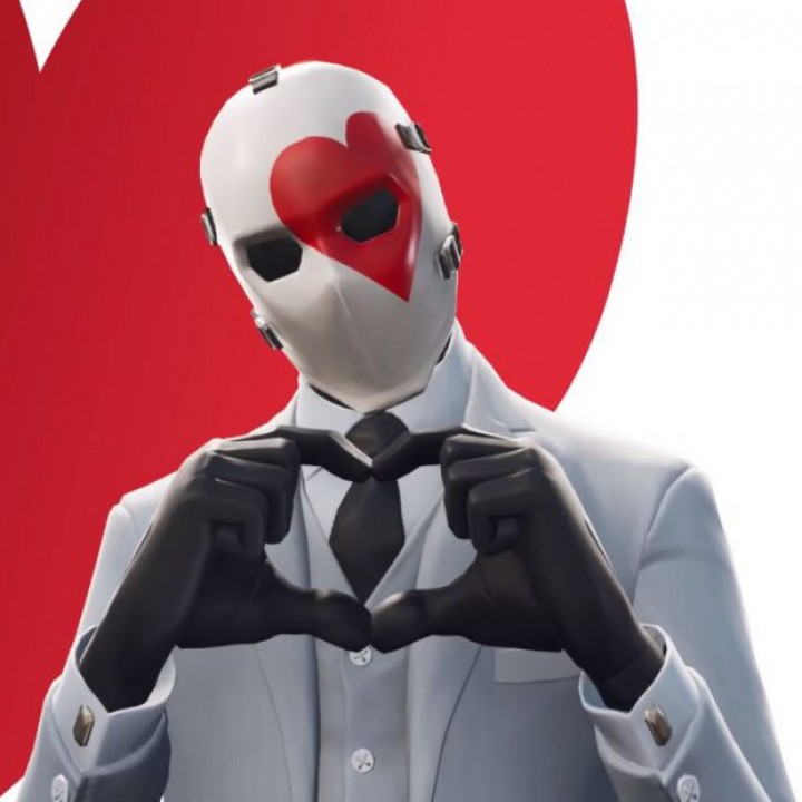 3D Printable Fortnite High Stakes Wild Card Mask by Jason McLachlan