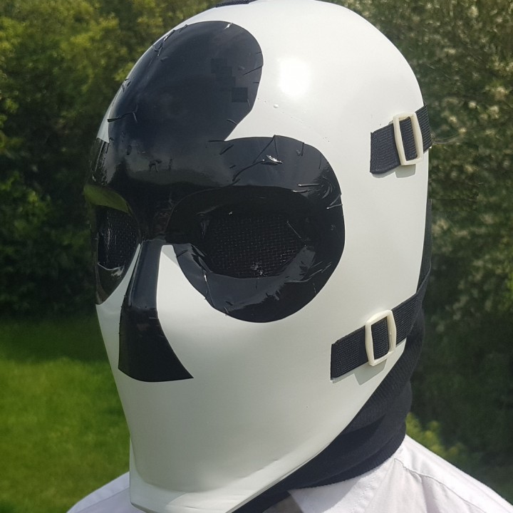3D Printable Fortnite High Stakes Wild Card Mask by Jason McLachlan
