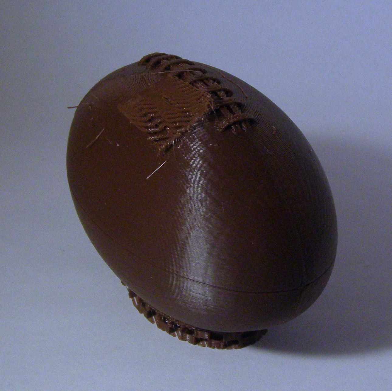3D Printable FootBall by cayden knight