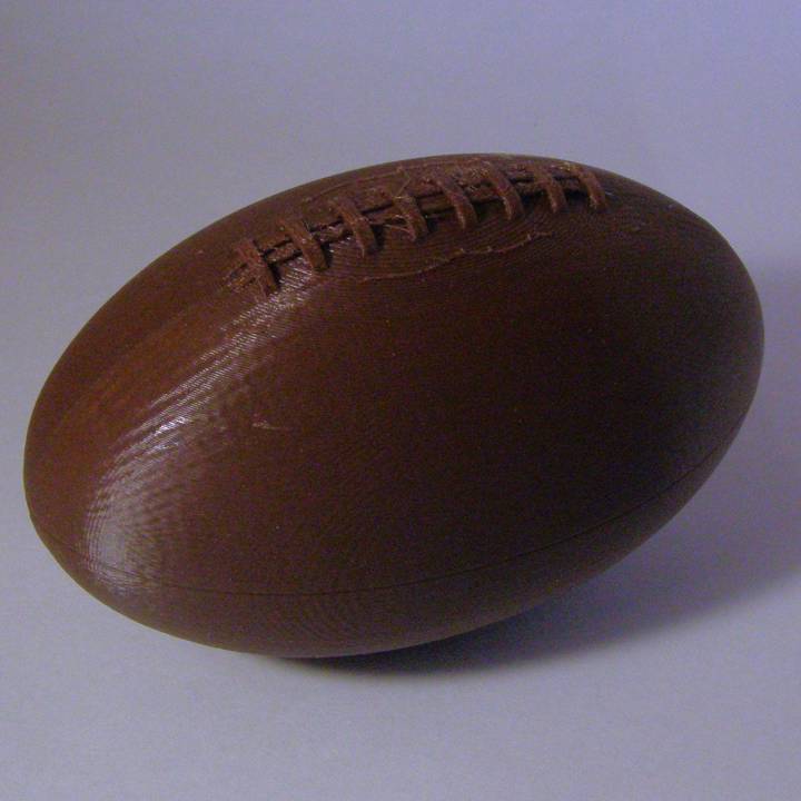 3D Printable FootBall by cayden knight