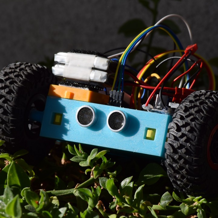 3D Printable Mini Autonomous Robot Frame V0 by Miguel
