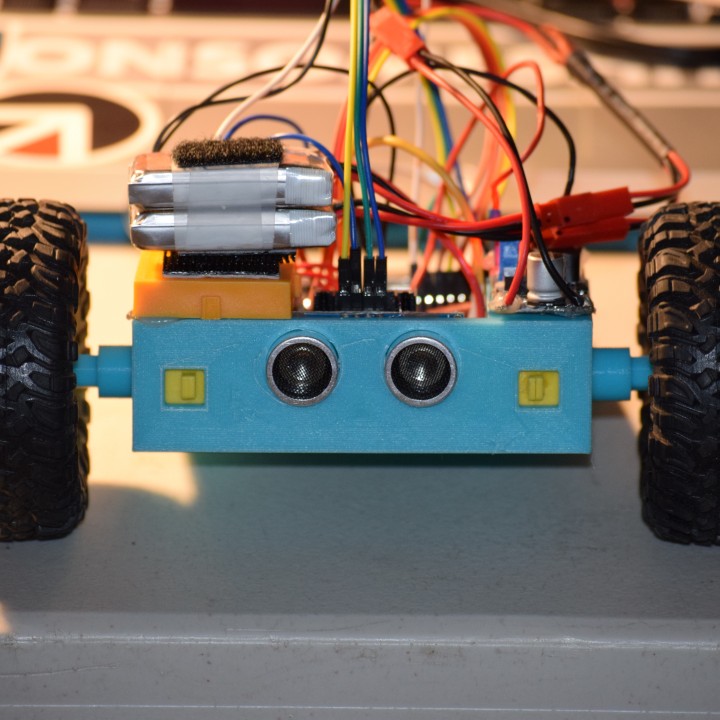 3D Printable Mini Autonomous Robot Frame V0 by Miguel