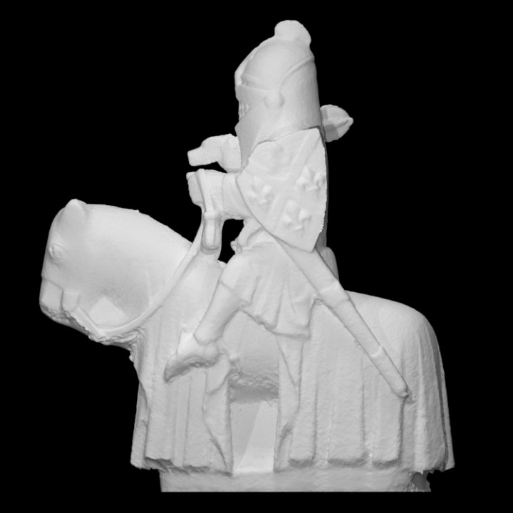 3D Printable Medieval knight by Caz Egelie