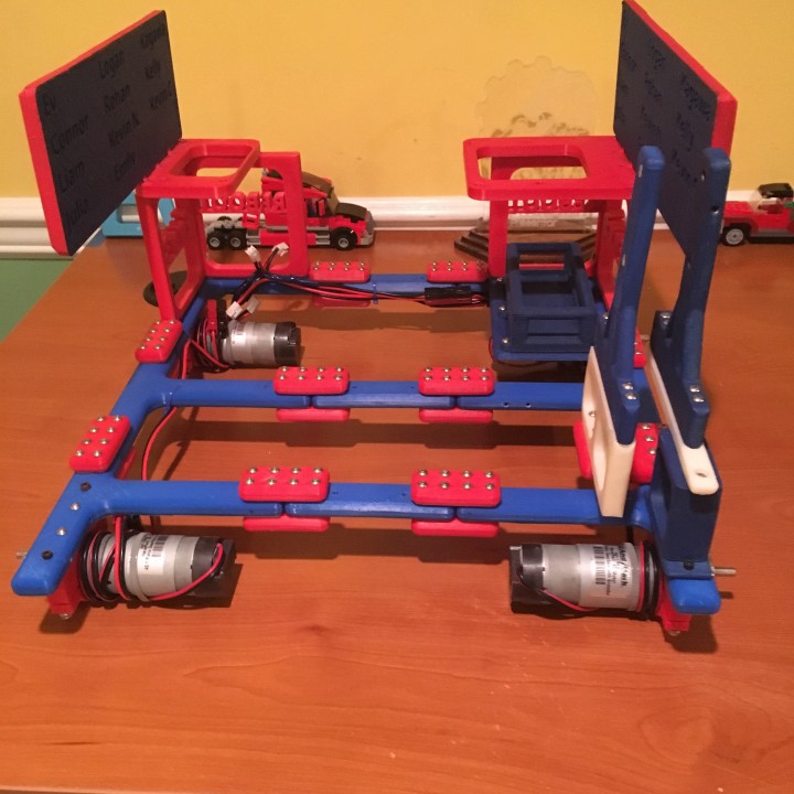 3D Printable Complete FTC Robot by Evan Gagnon