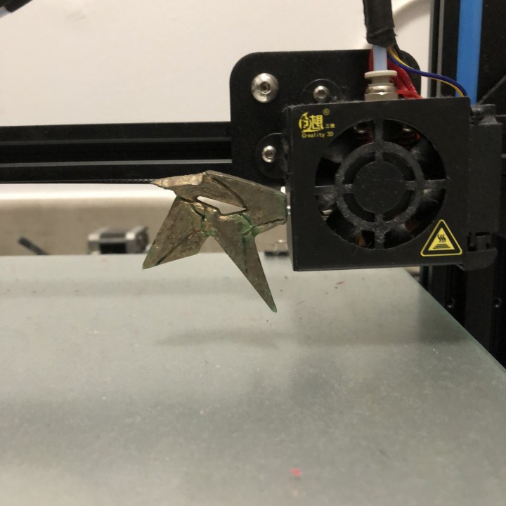 3D Printable Robin_ninja_star_half -Titans by Ramon angosto artigues