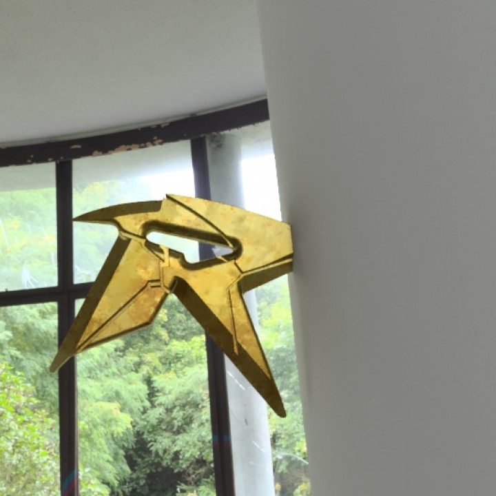 3D Printable Robin_ninja_star_half -Titans by Ramon angosto artigues