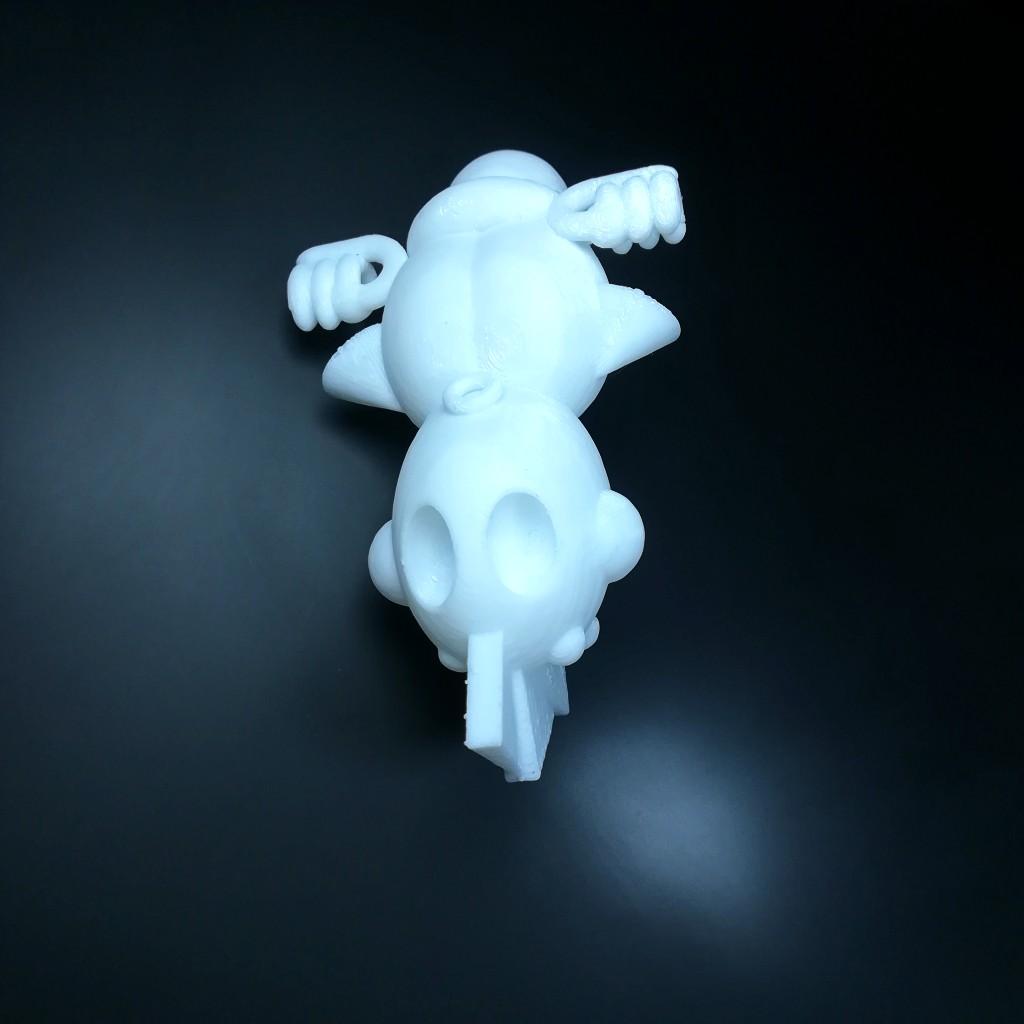 3D Printable robo punk by samson lee bunnell