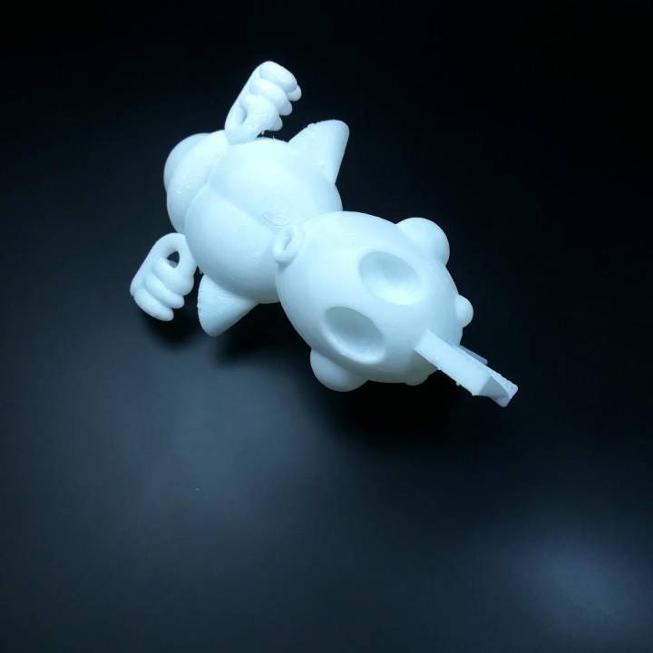 3D Printable robo punk by samson lee bunnell