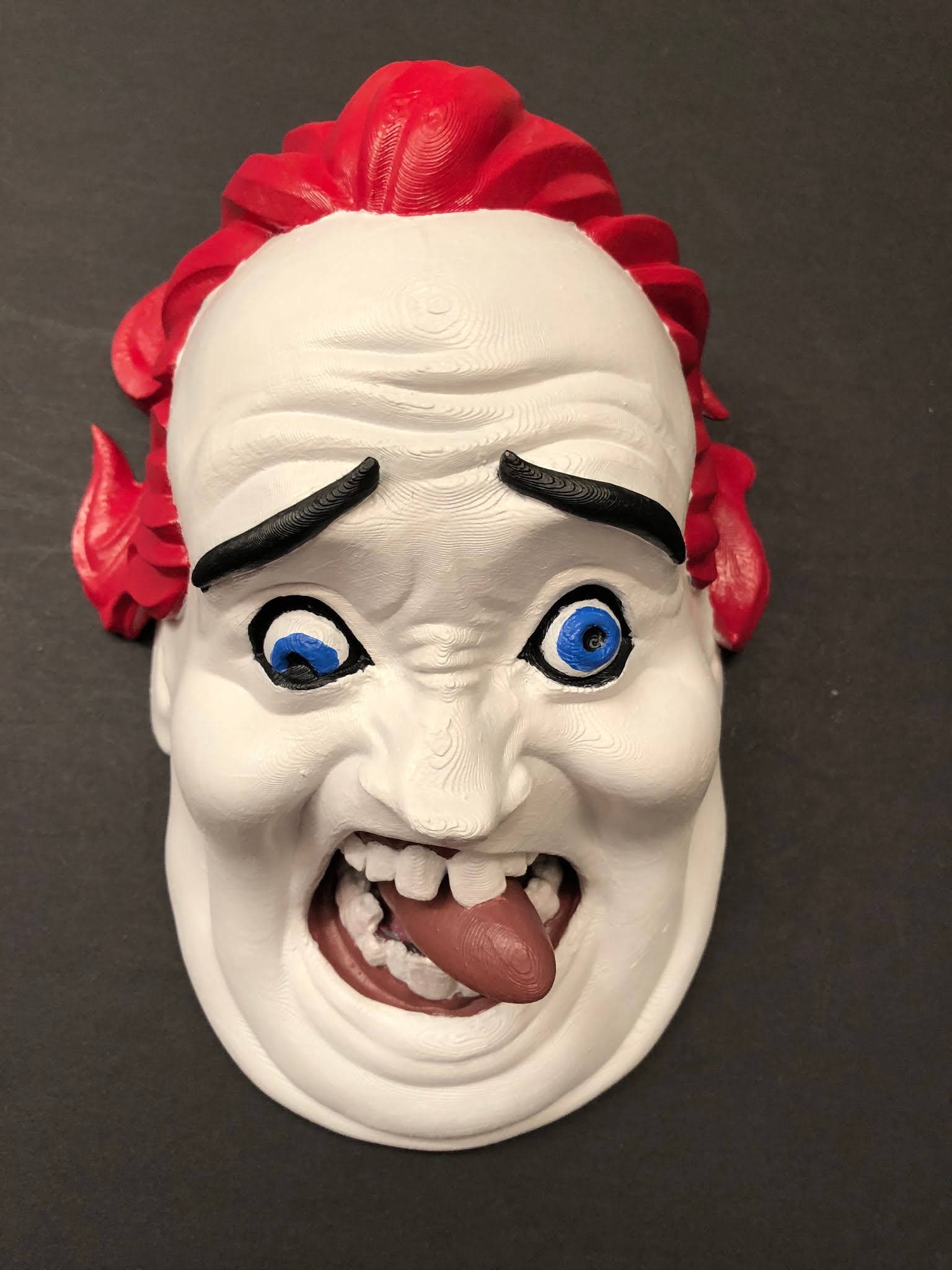 3D Printable Decapitated Screaming Head by Eastman