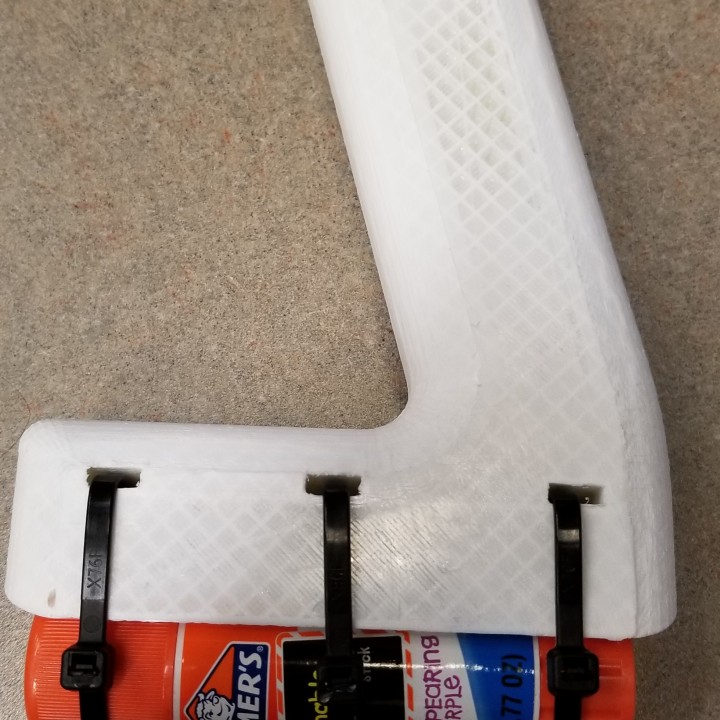 3D Printable Handle Adapter - Arthritis Aid by Quinn Kaspriak