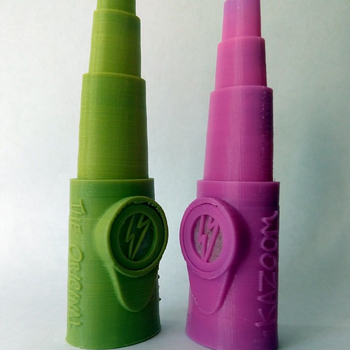 3D Printable The Original Kazoom by Dr. T