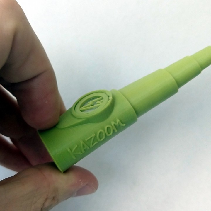 3D Printable The Original Kazoom by Dr. T