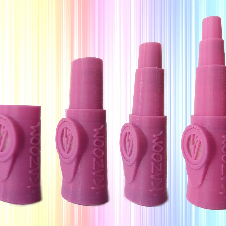 3D Printable The Original Kazoom by Dr. T